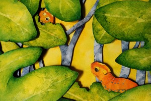 Watercolor Sculptures