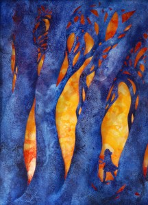 Watercolor Sculptures